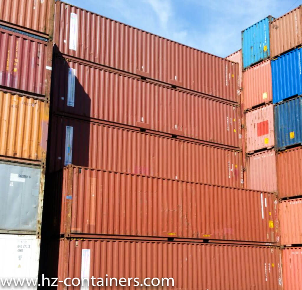 40'HC Cargo Worthy Quality Shipping Container - HZ CONTAINERS.com