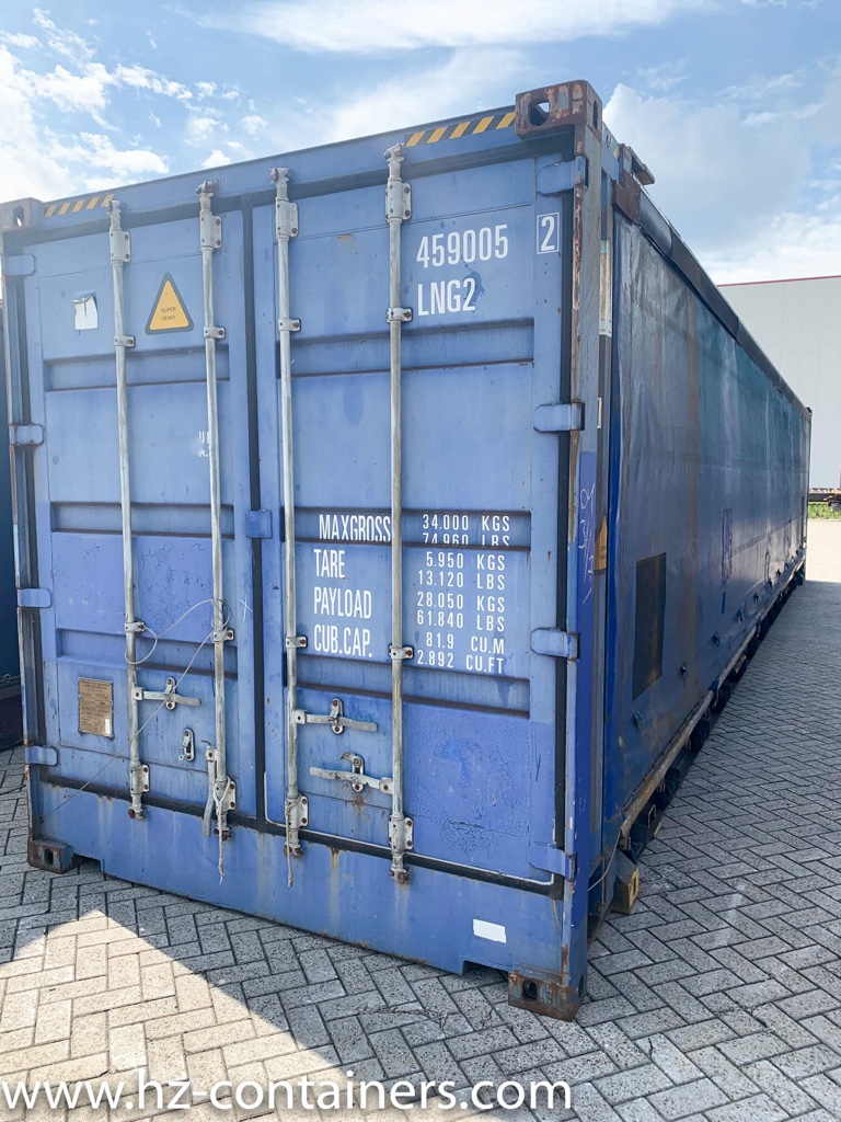 Curtain Side Shipping Containers 26ft Curtain Side Container: