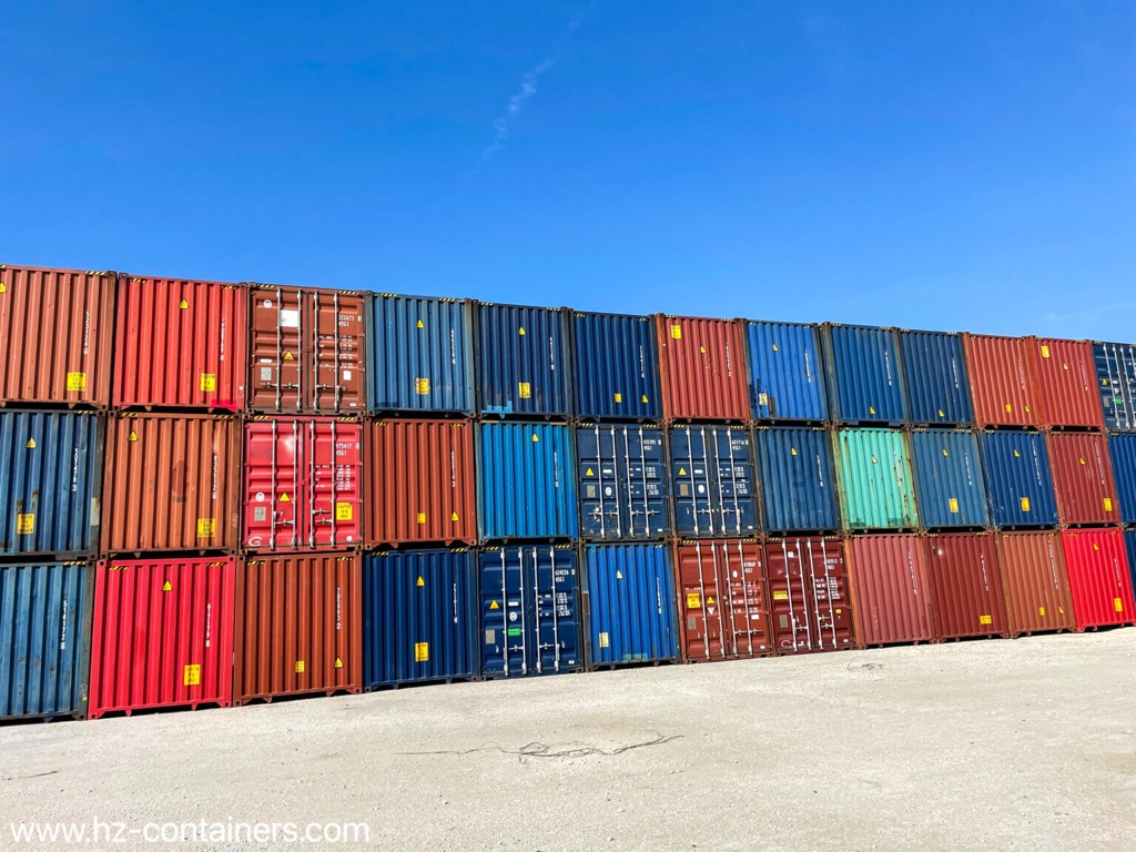 20’ Used Shipping Containers in Stock - HZ CONTAINERS.com
