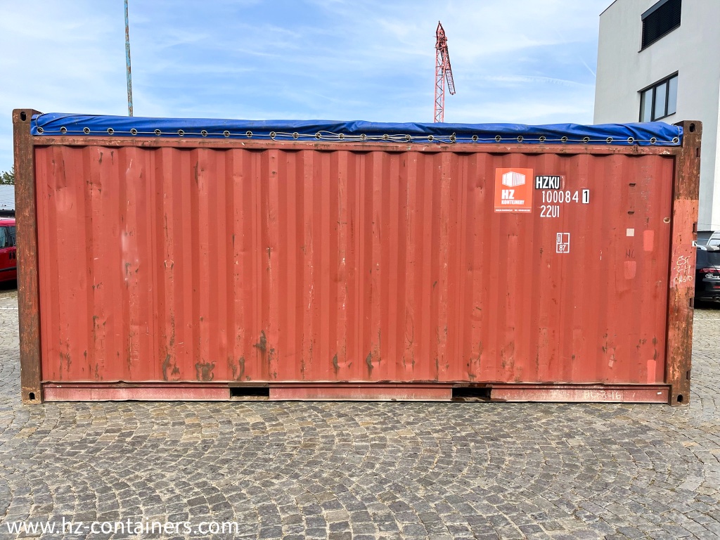 Conteneur maritime à toit ouvert 20' Cargo Worthy, 100 084-1 - HZ ...
