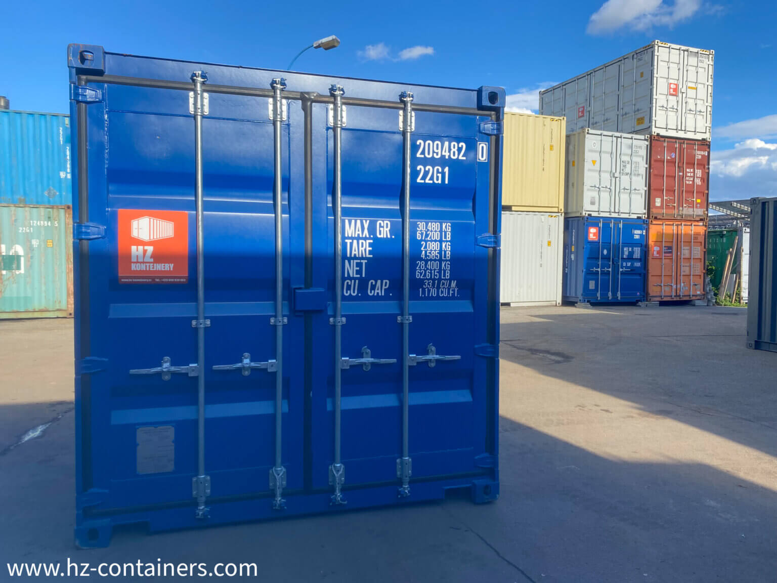 Shipping container 20’DV one way, 716 362-5 - HZ CONTAINERS.com