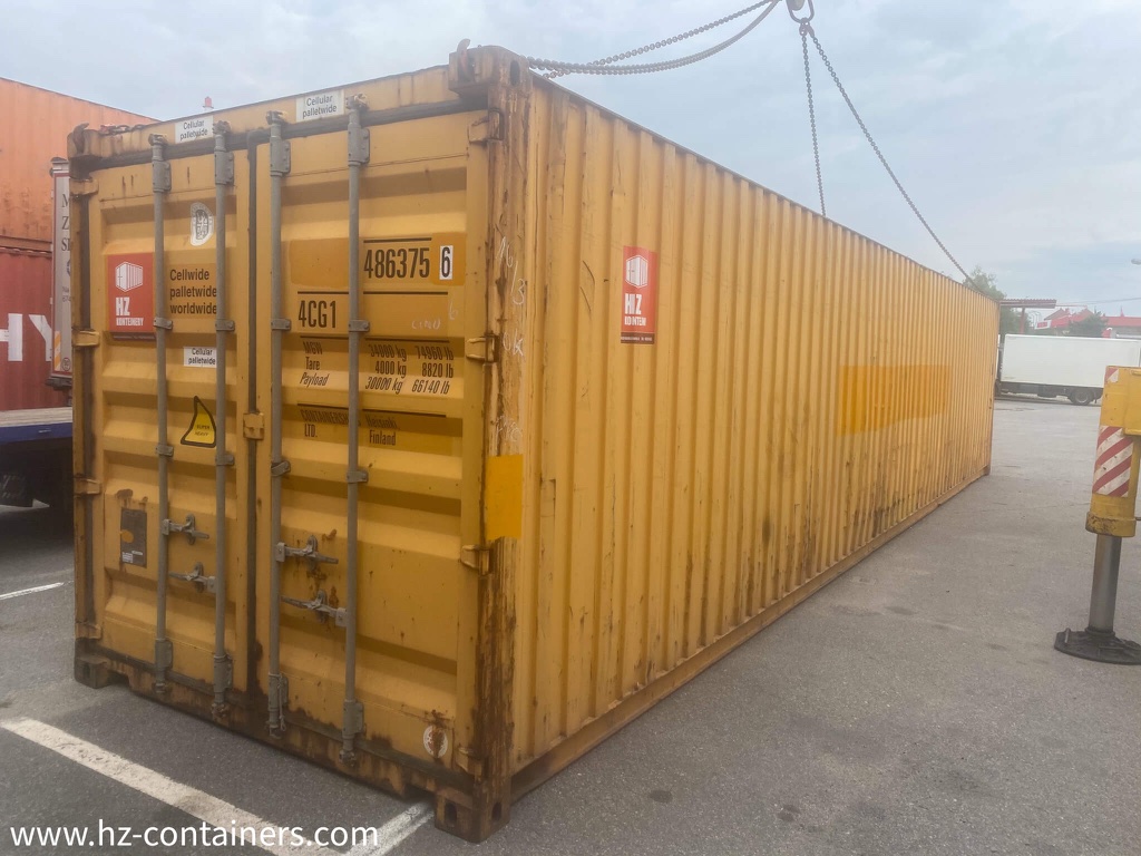 40’PW shipping container – CW – FREE DELIVERY! - HZ CONTAINERS.com – HZ ...