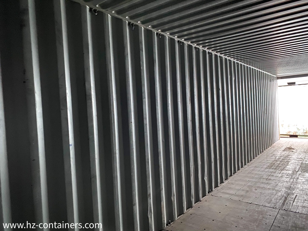 40’HCPW shipping container - CW – FREE DELIVERY! - HZ CONTAINERS.com