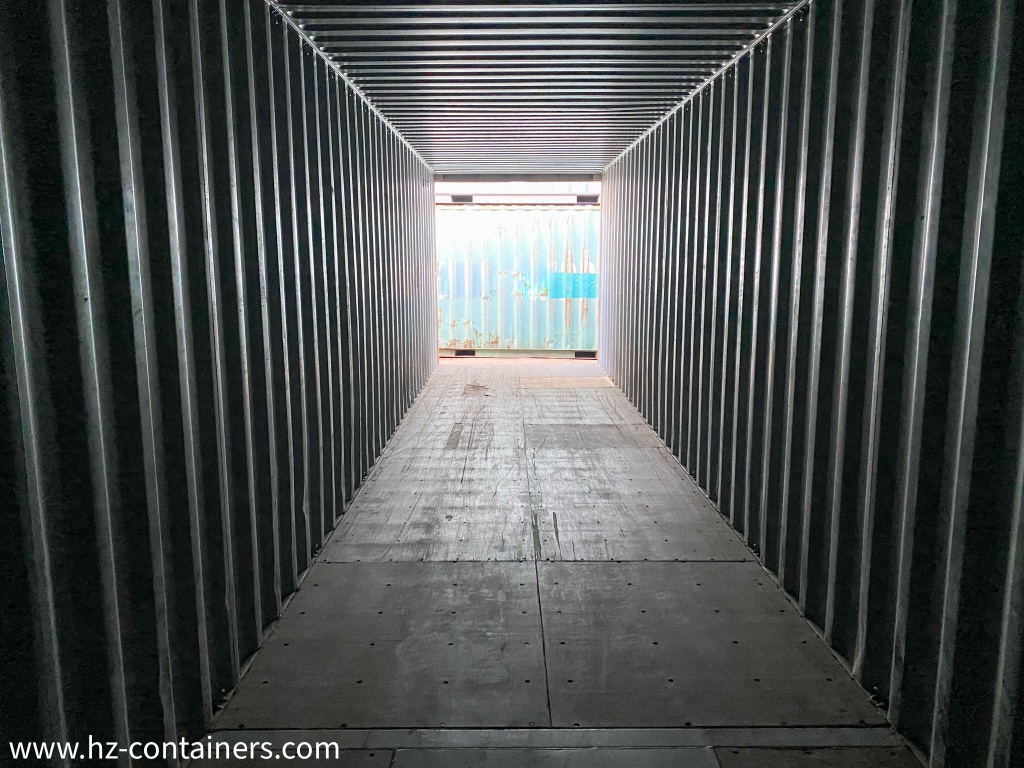 40’HCPW shipping container - CW – FREE DELIVERY! - HZ CONTAINERS.com