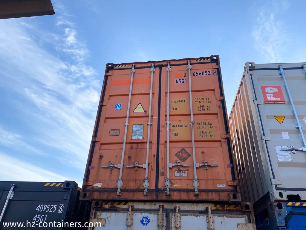 40’HCPW shipping container - CW – FREE DELIVERY! - HZ CONTAINERS.com