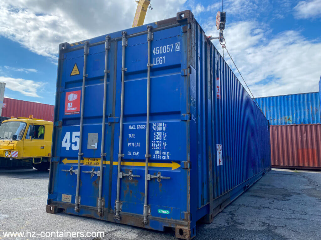 45’HCPW shipping container - CW – FREE DELIVERY! - HZ CONTAINERS.com ...