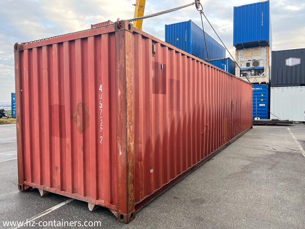 Used Cargo Worthy 40ft Shipping Container, 405 736-2 - HZ CONTAINERS.com