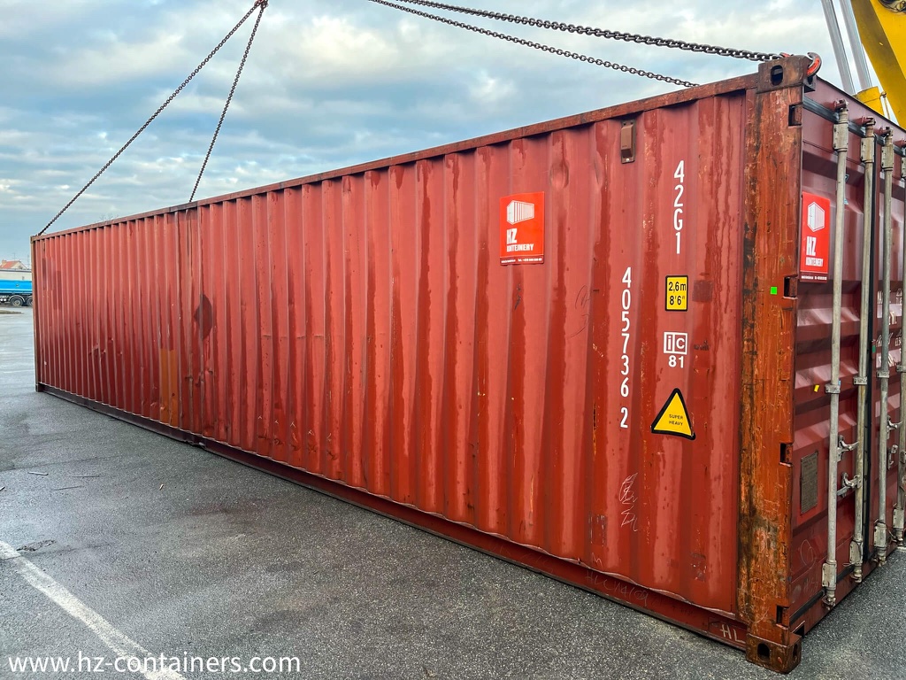 Used Cargo Worthy 40ft Shipping Container, 405 736-2 - HZ CONTAINERS.com