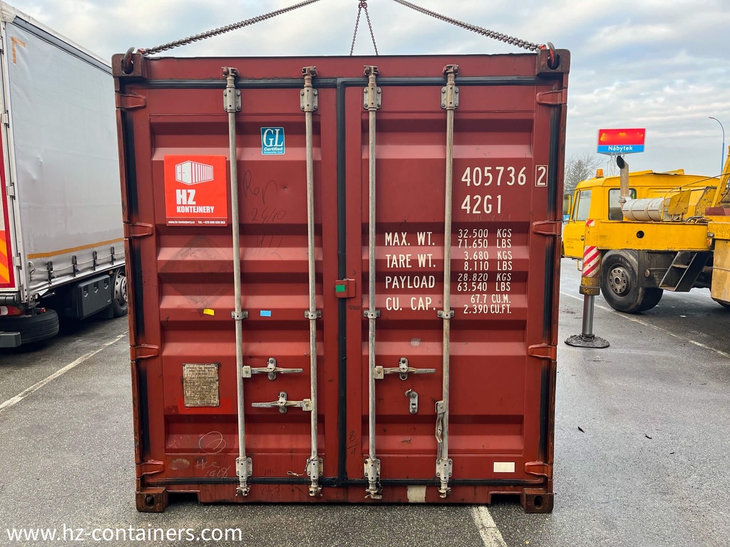 Used Cargo Worthy 40ft Shipping Container, 405 736-2 - HZ CONTAINERS.com