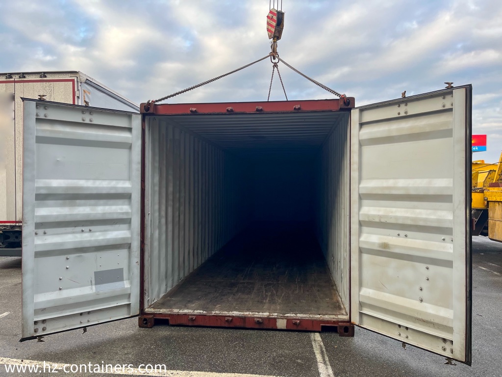 Used Cargo Worthy 40ft Shipping Container, 405 736-2 - HZ CONTAINERS.com