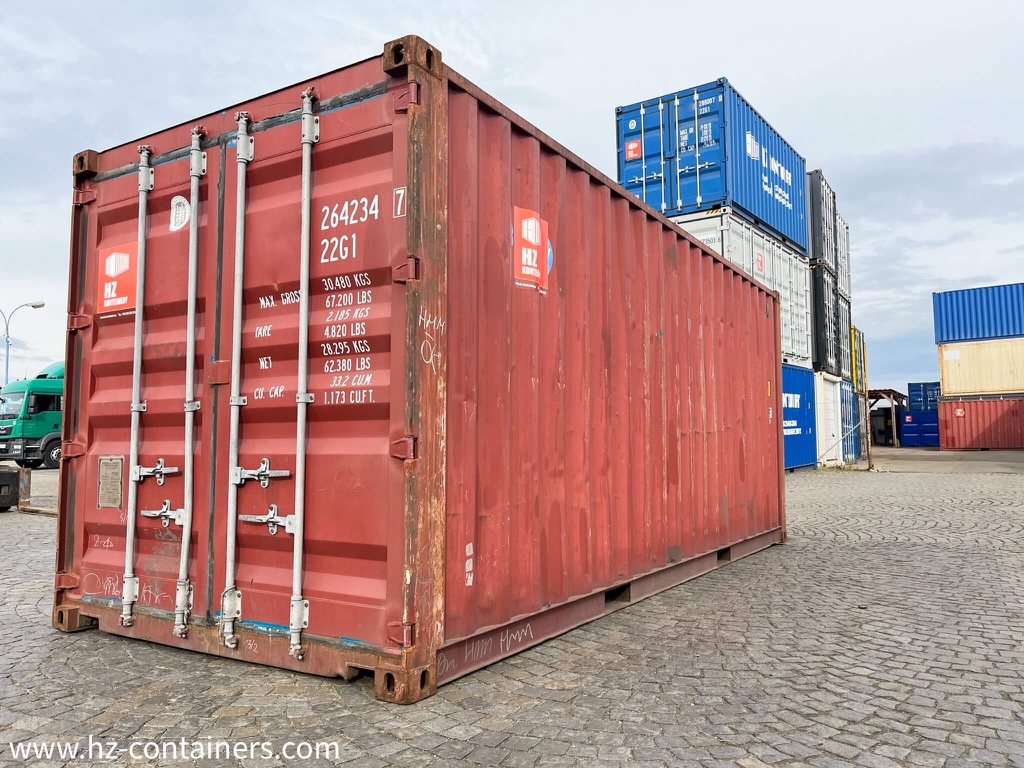 20’ shipping container - CW - HZ CONTAINERS.com