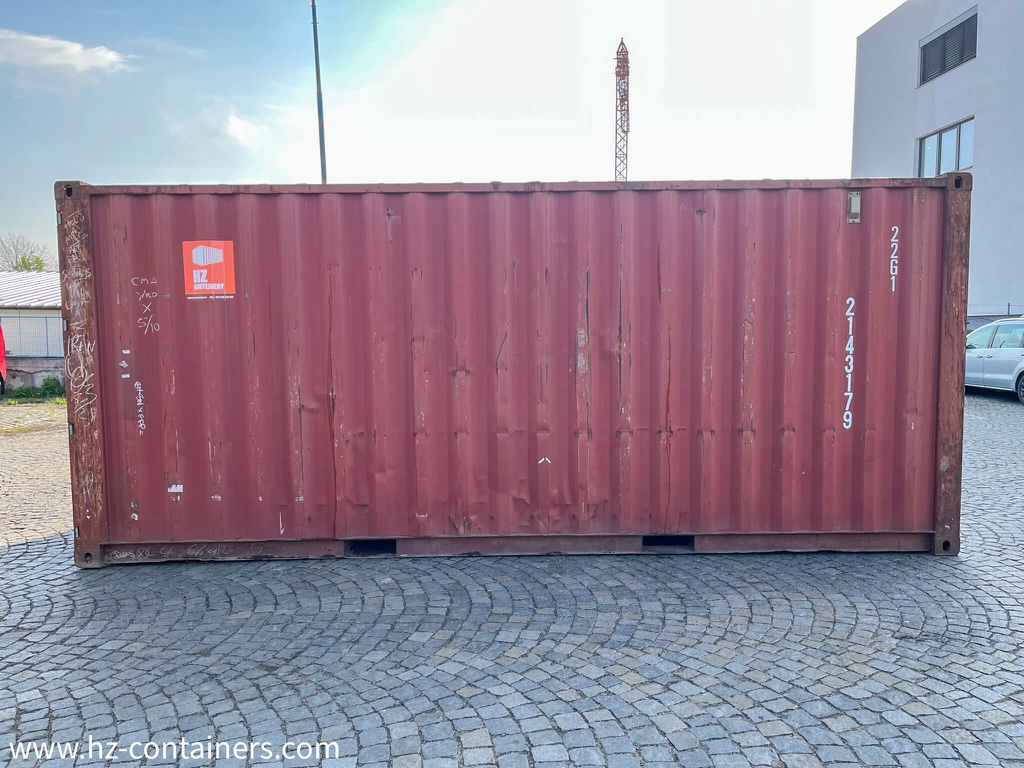 Contenedor marítimo de 6 m, usado Cargo Worthy, 214 317-9 - HZ ...