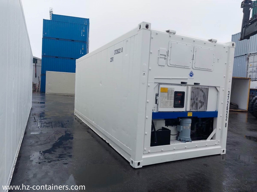 Contenedores marítimos de 20’RF - CW - HZ CONTAINERS.com