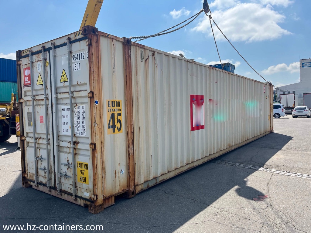 45’HC shipping container - CW – FREE DELIVERY! - HZ CONTAINERS.com – HZ ...