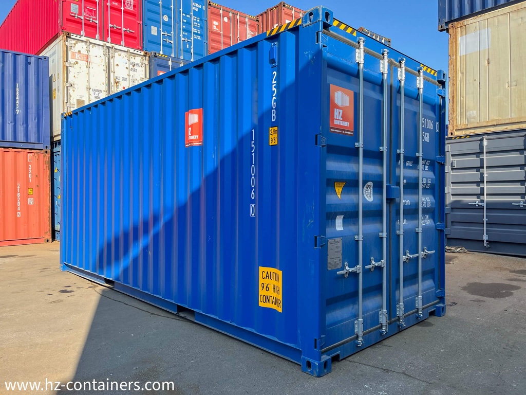 Dark blue transport container 20’ IICL 6 - Hradec Králové, 151 006-0 ...