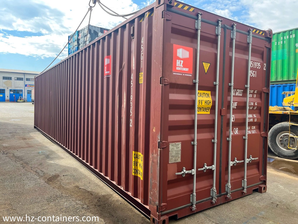 Brick shipping container 40 HC Teplice IICL5, 451 935-2 - HZ CONTAINERS ...