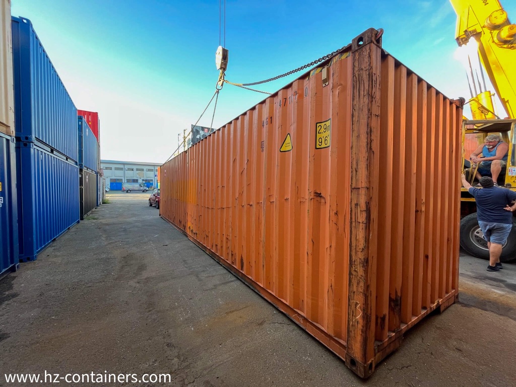 40'HC container discarded, 647 187-0 - HZ CONTAINERS.com – HZ ...