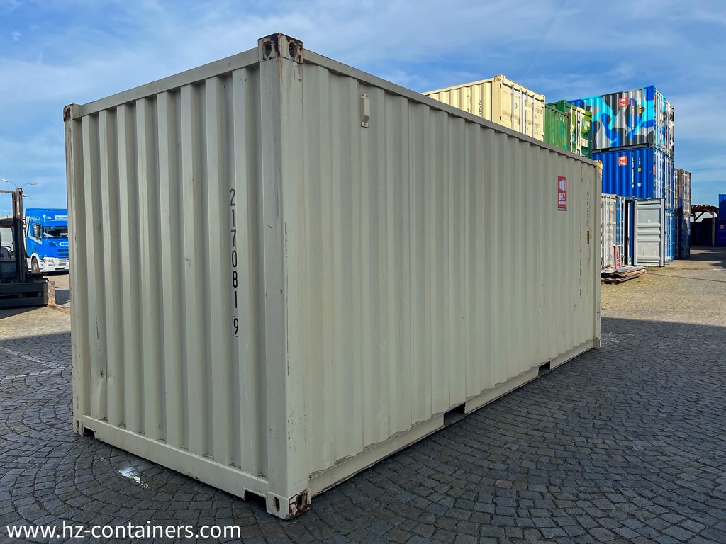 20' container after multiple trips, 217 081-9 - HZ CONTAINERS.com – HZ ...