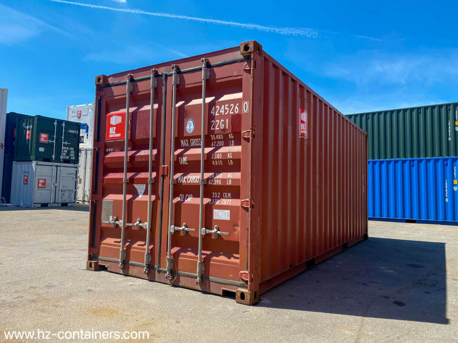 Contenedores marítimos usados - HZ CONTAINERS.com