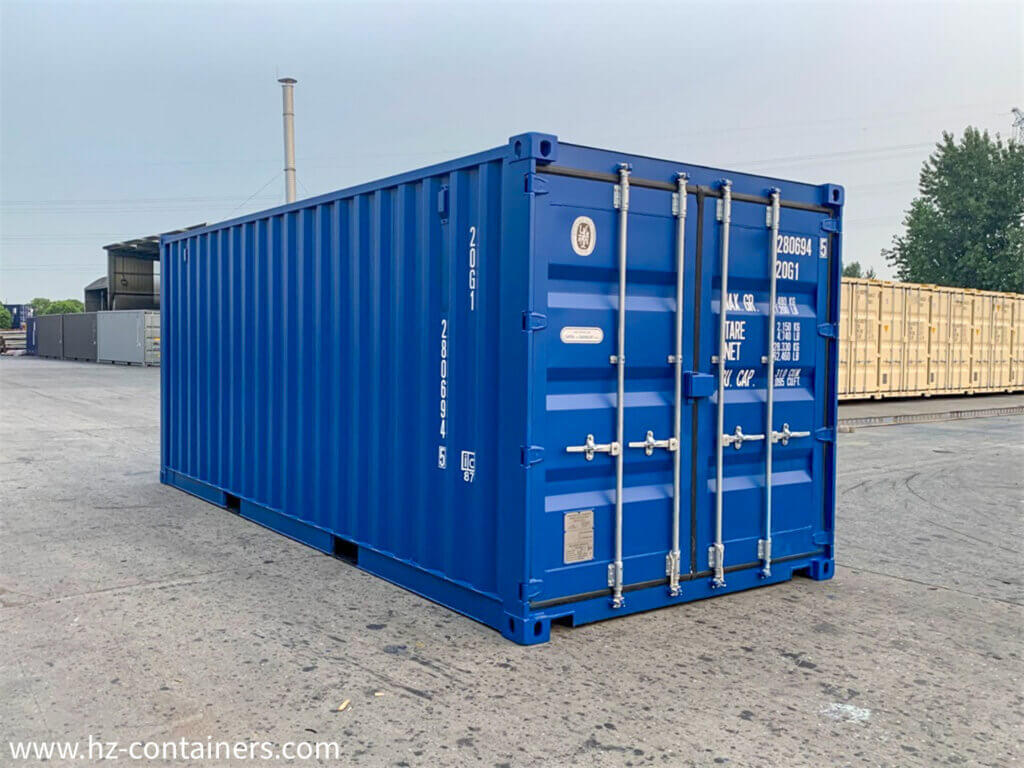 20’ shipping container - LOW CUBE – FREE DELIVERY! - HZ CONTAINERS.com ...