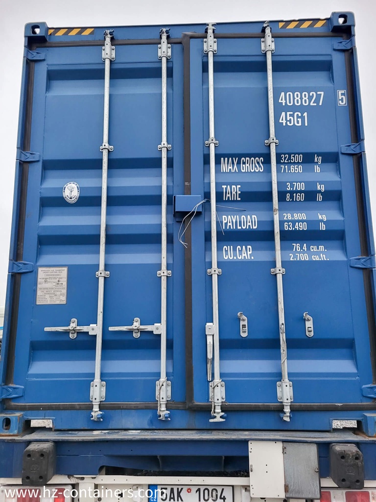 40’HC shipping container 408 827-5 - HZ CONTAINERS.com
