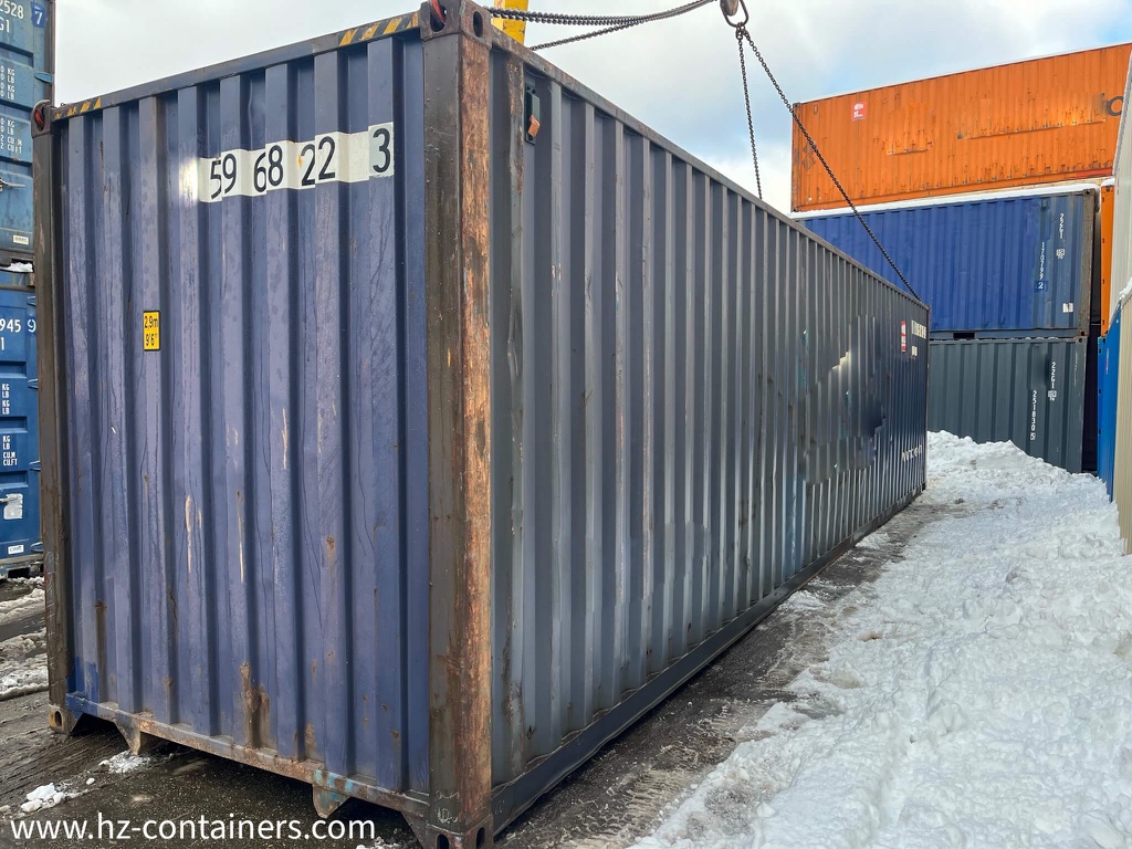 40’HC shipping container CW 596 822-3 - HZ CONTAINERS.com – HZ ...