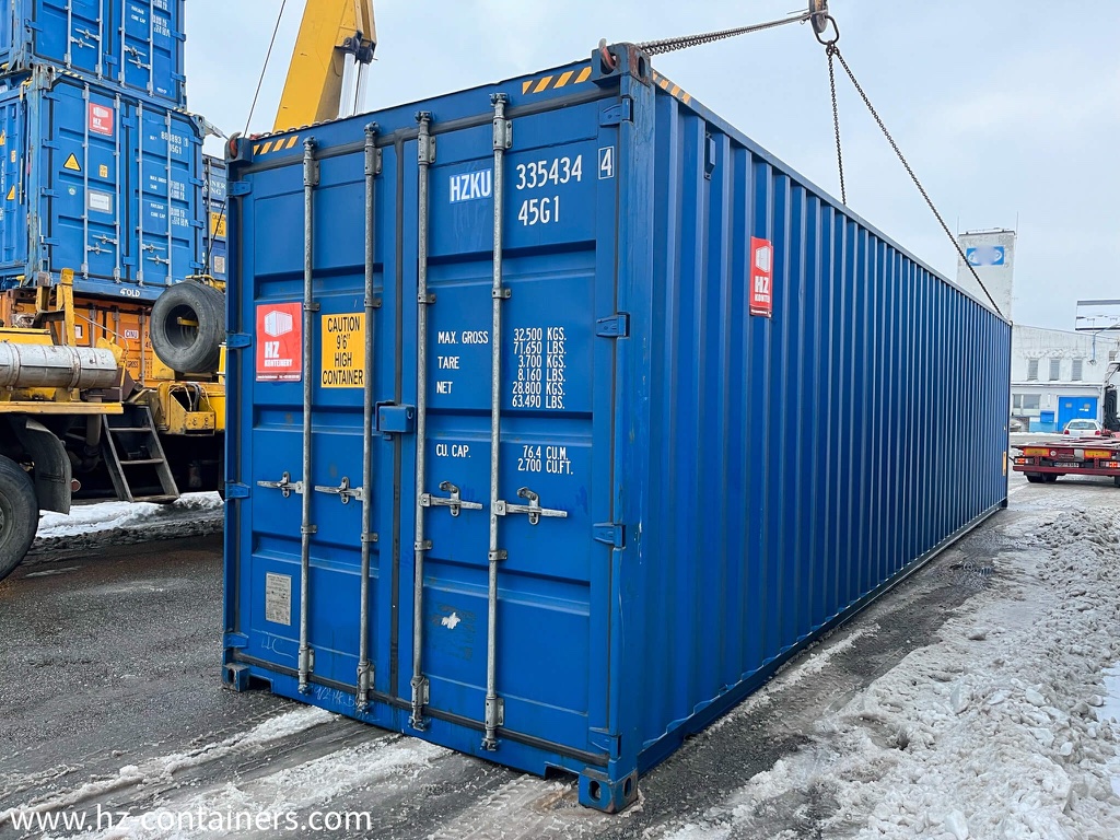40 HC HZKU 335 434-4 shipping container - HZ CONTAINERS.com – HZ ...