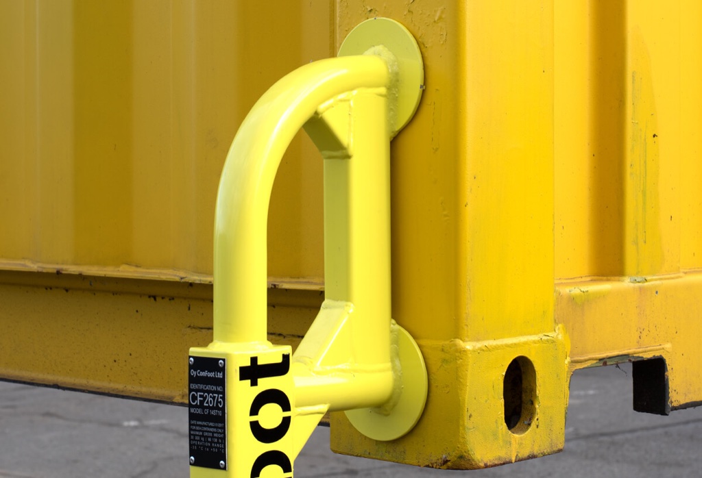 Shipping container folding feet - ConFoot CF14ST10 - HZ CONTAINERS.com ...