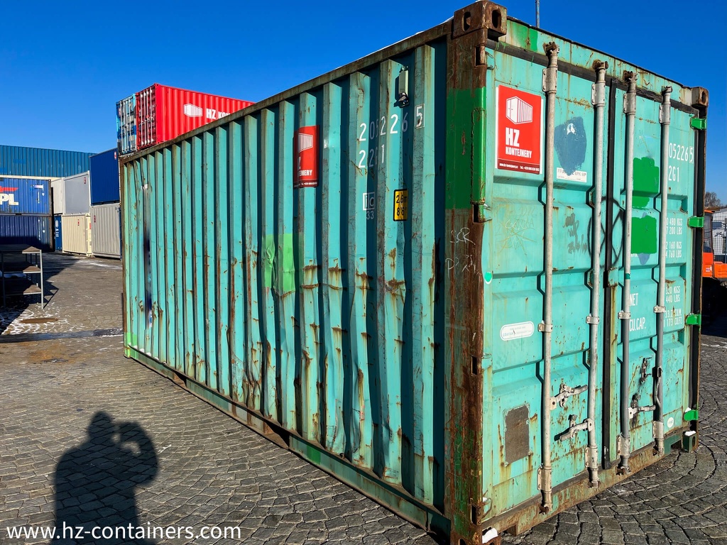 20’ shipping container AS IS 10 205 226-5 - HZ CONTAINERS.com