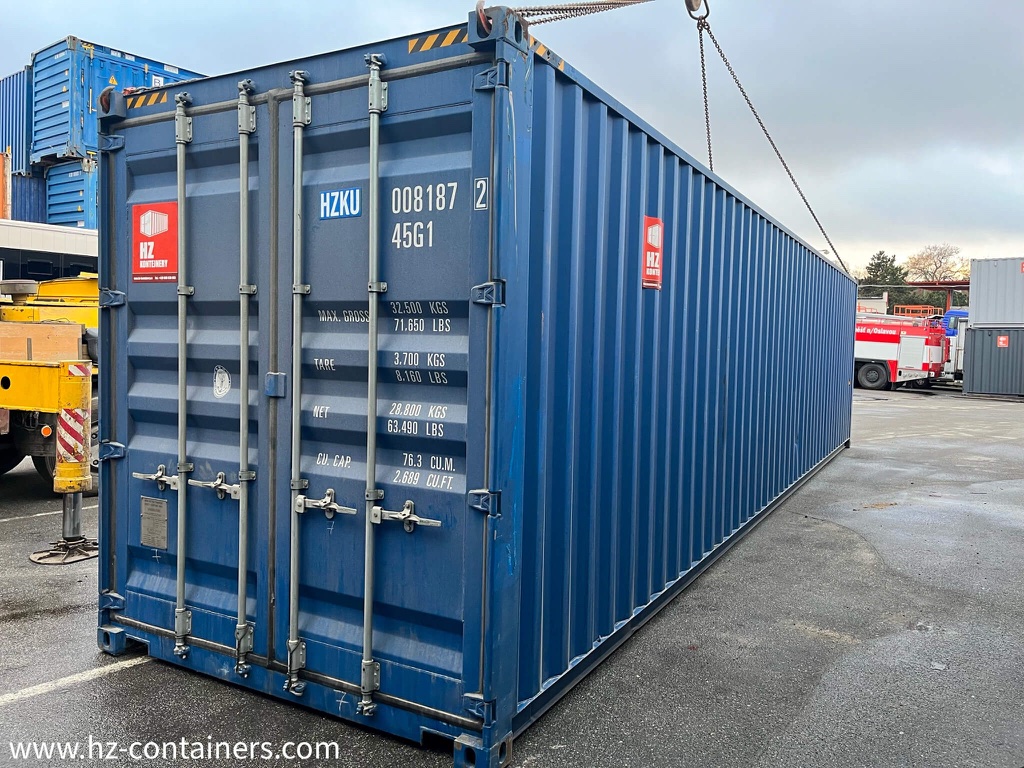 40 HC HZKU 008 187-2 shipping container - HZ CONTAINERS.com