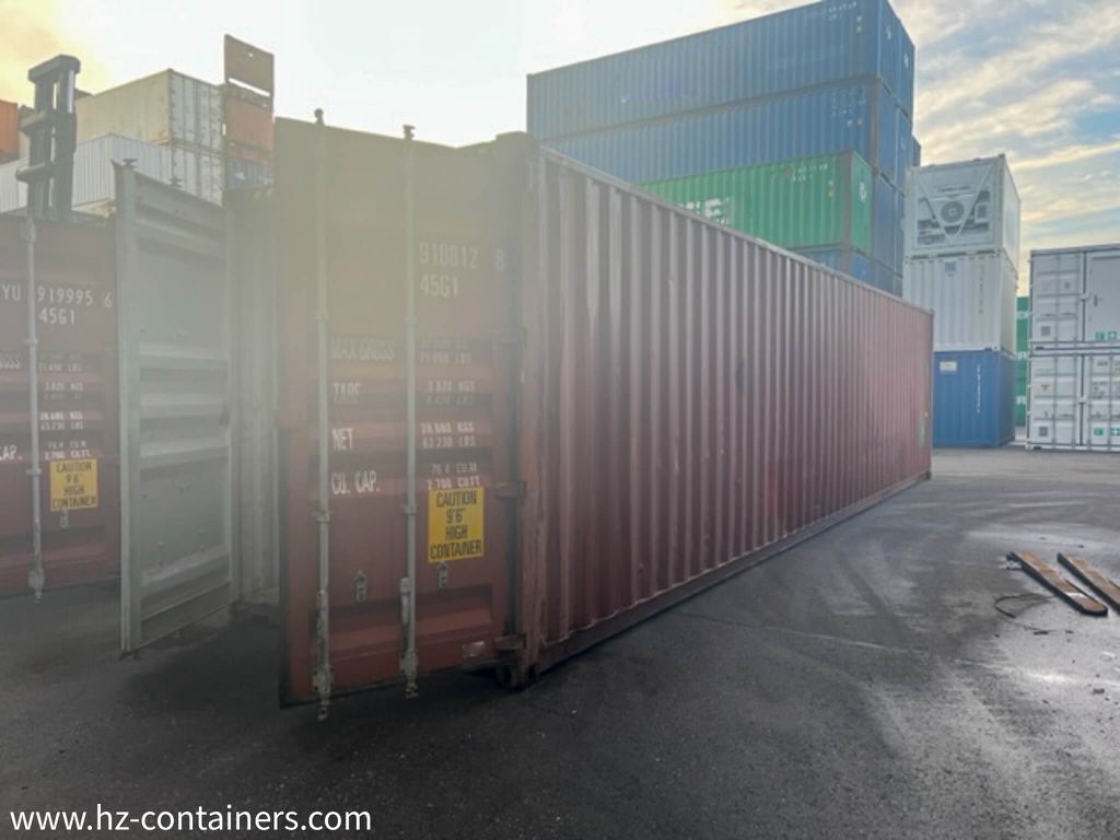 40’HC shipping container CW 910 812-8 - HZ CONTAINERS.com