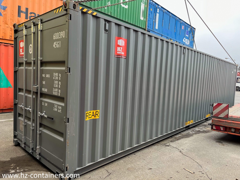 40' HC 이중 도어 무료 배송, 600 390-1 - HZ CONTAINERS.com – HZ CONTAINERS.com