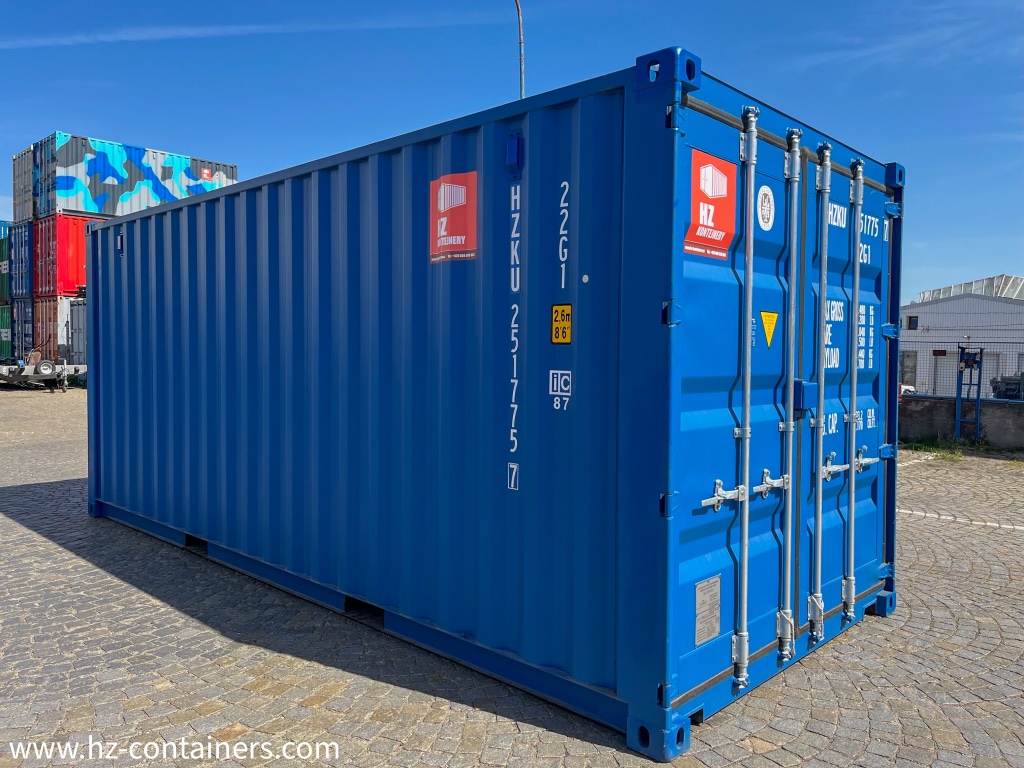 Kontejner 6m s vyříznutou boční stěnou, HZKU 251 775-7 - HZ CONTAINERS ...