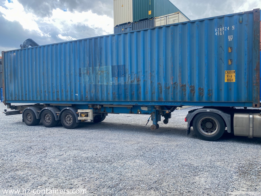 Container vận chuyển 40'HC CW xanh - không vận chuyển, 828 924-5 - HZ CONTAINERS.com – HZ ...