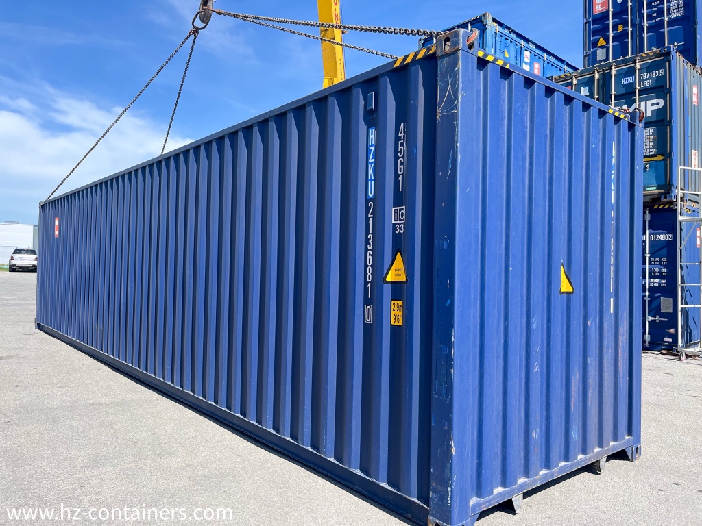 Kontejner 40’HC IICL 5 po více cestách, HZKU 213 681-0 - HZ CONTAINERS ...