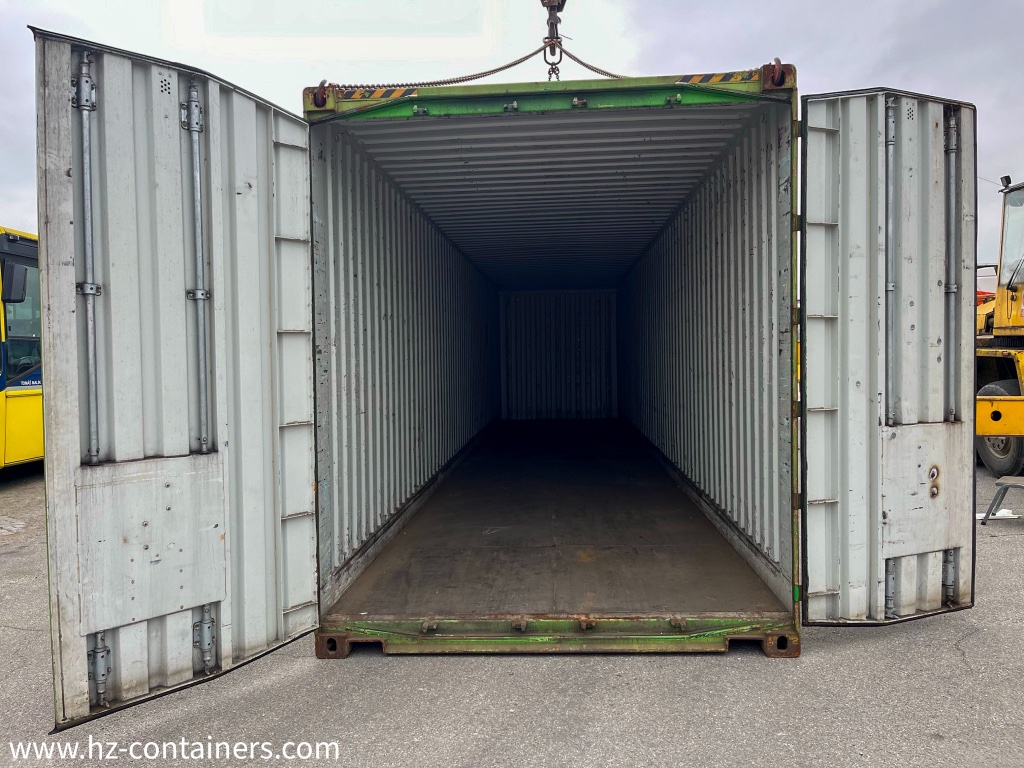 Transport container 40’HC PW CW, without transport, HZKU 896 009-3 - HZ ...