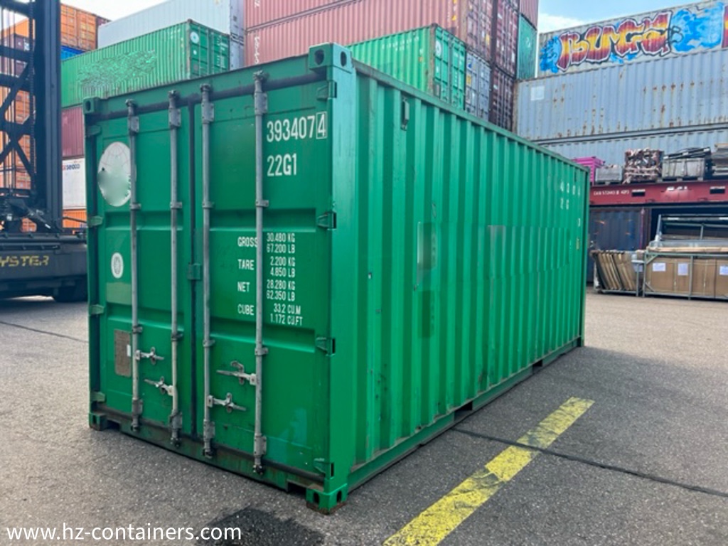 Container vận chuyển 20’ CW, không vận chuyển, 393 407-4 - HZ ...