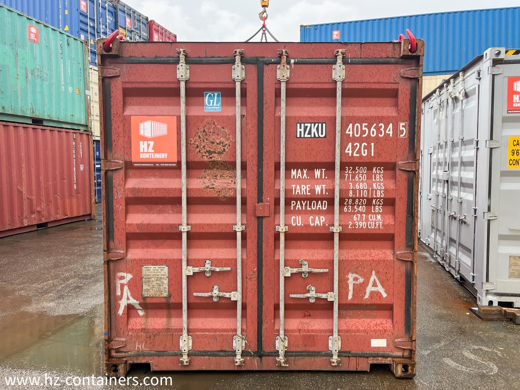 40' 화물 운송 가능, 운송 불가, HZKU 405 634-5 - HZ CONTAINERS.com – HZ CONTAINERS.com