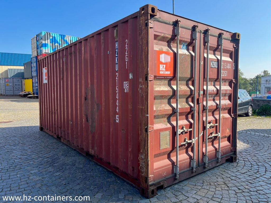 Contenedor marítimo 20' AS IS 5 incluido transporte, HZKU 215 444-5 ...