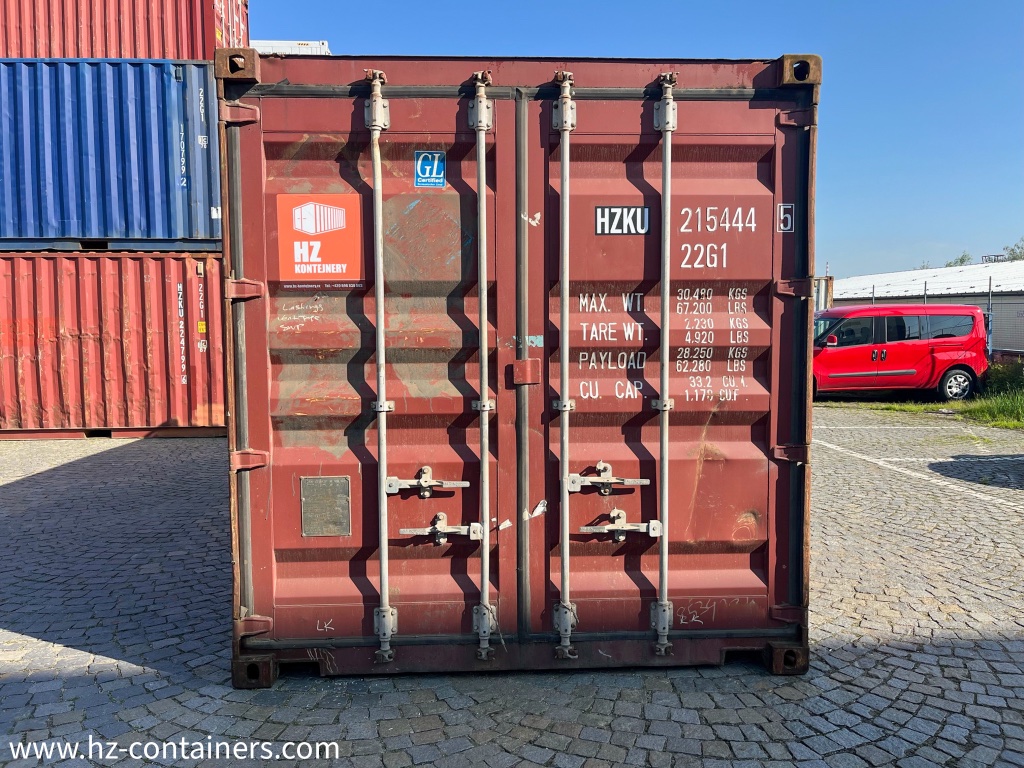 Contenedor marítimo 20' AS IS 5 incluido transporte, HZKU 215 444-5 ...