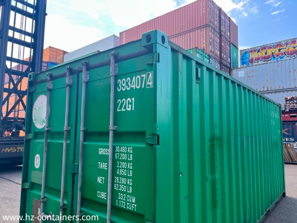 Container vận chuyển 20’ CW, không vận chuyển, 393 407-4 - HZ ...