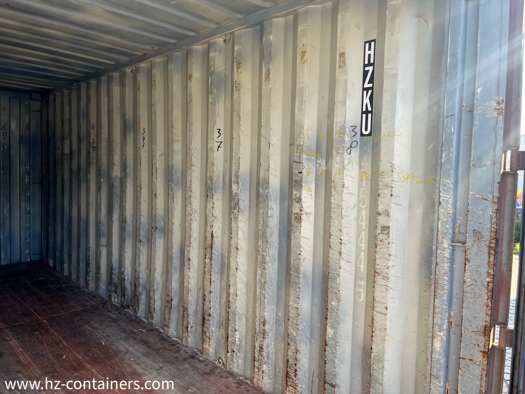 海運貨櫃 20' AS IS 5 包括運輸，HZKU 215 444-5 - HZ CONTAINERS.com – HZ ...