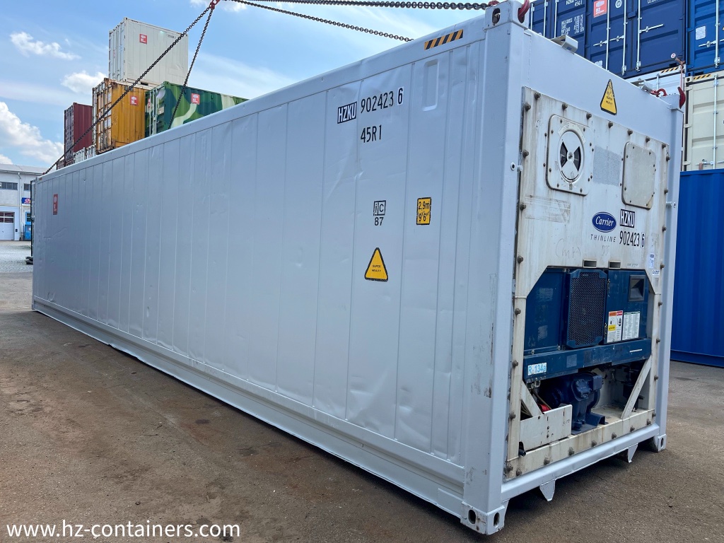 40'HC CW 냉동 컨테이너 캐리어 M3, 무료 배송! HZKU 902 423-6 - HZ CONTAINERS.com – HZ ...