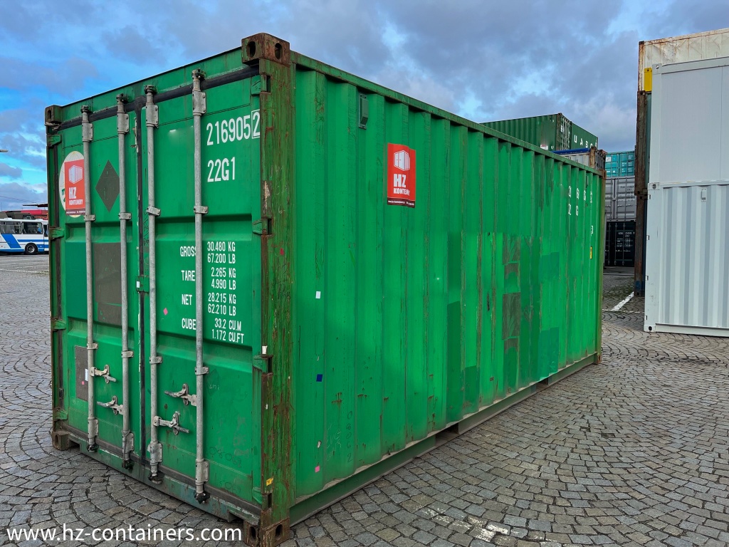 Shipping container 6m CW, 225 762-0 - HZ CONTAINERS.com