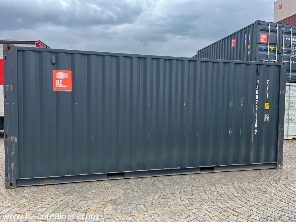 Contenedor marítimo de 20 pies sin transporte, HZKU 255 530-9 - HZ ...
