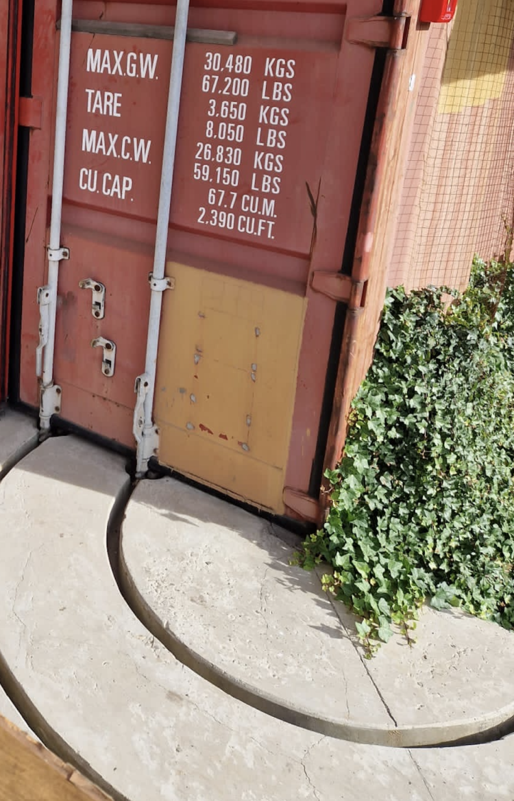 Sinking a shipping container into the ground - HZ CONTAINERS.com