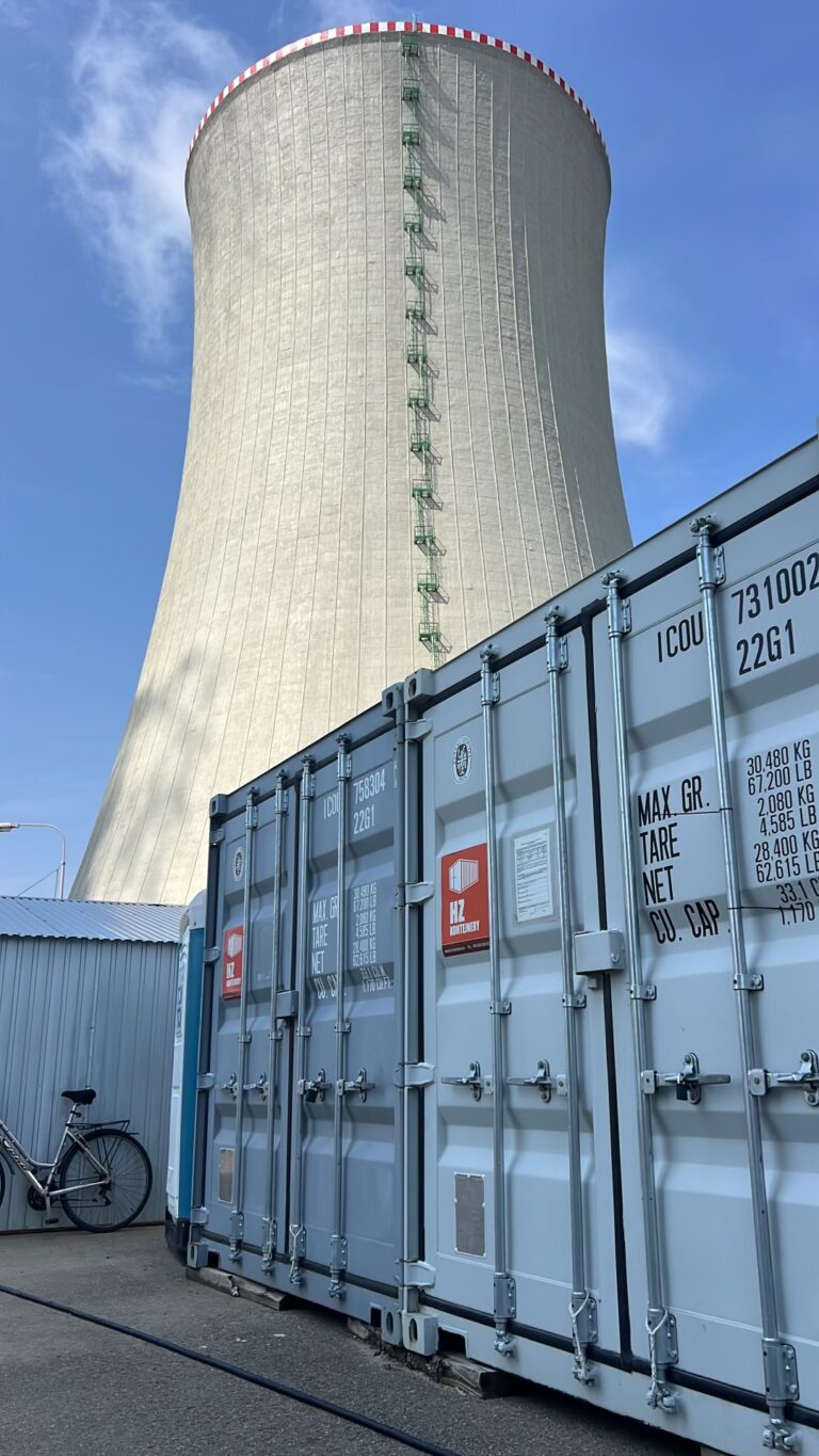 Výstavba jaderné elektrárny Dukovany a potřeba lodních kontejnerů - HZ ...