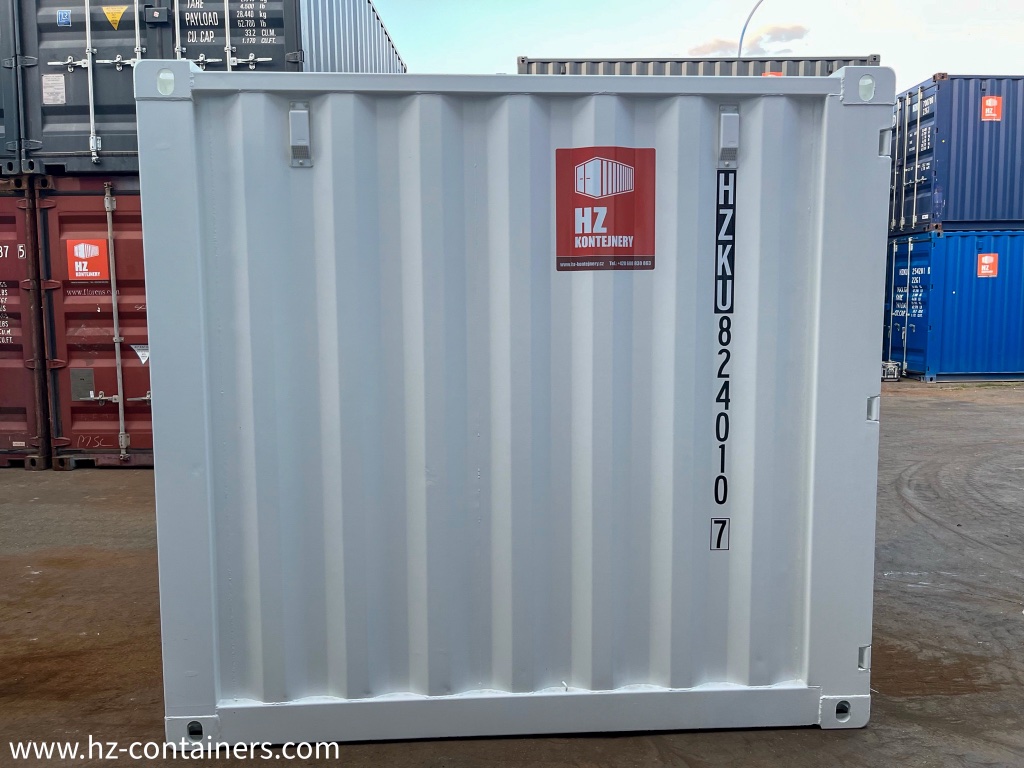 Kho nhỏ 8 feet từ container IICL 6, Màu RAL 9010, HZKU 824 010-7 - HZ ...