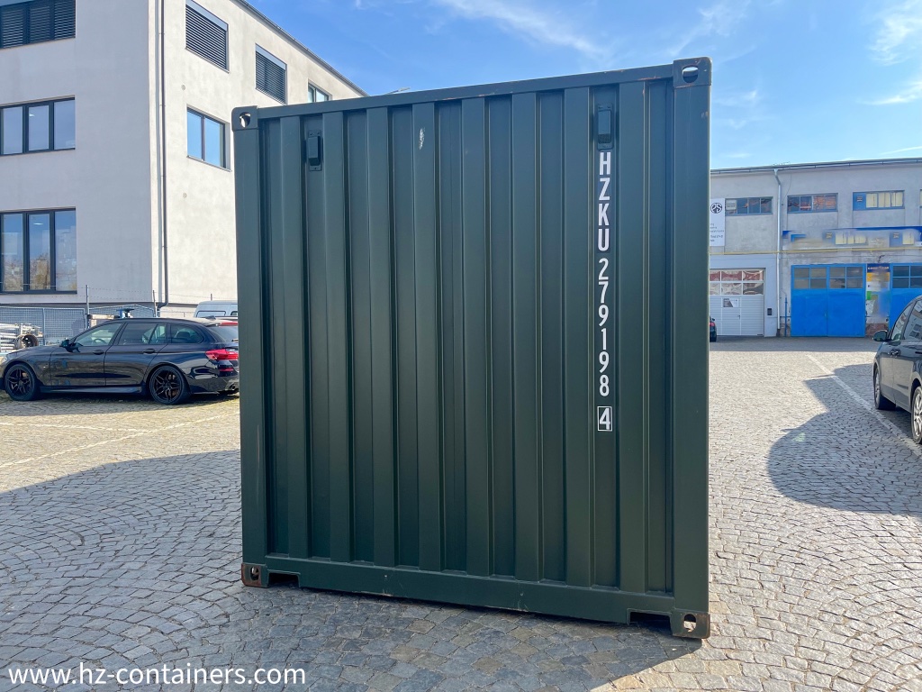 바다 컨테이너 20 피트 RAL 6007, HZKU 279 198-4 - HZ CONTAINERS.com – HZ ...