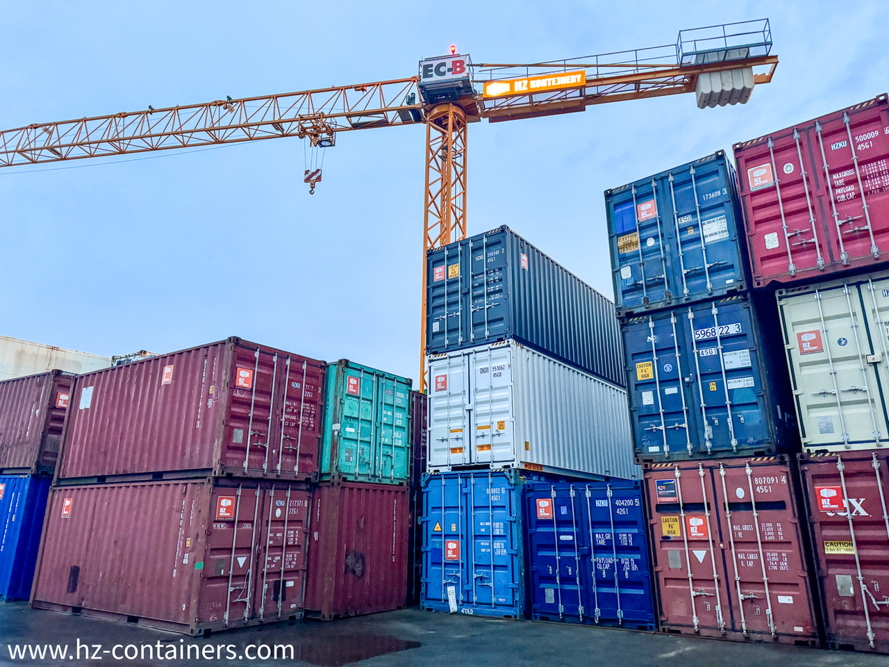 Kontejnerový terminál (CY – Container Yard) - HZ CONTAINERS.com